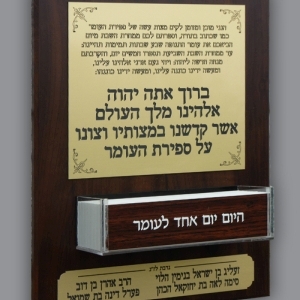 Synagogue Plaques & Dedications - JEII.com