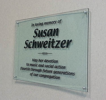 dp128 Dedication Plaques