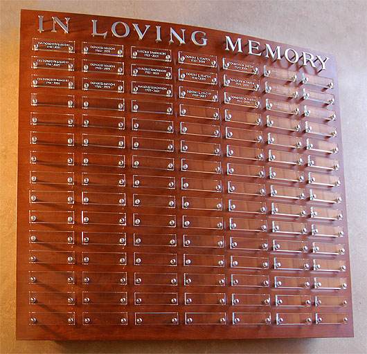 mw180 Memorial Walls